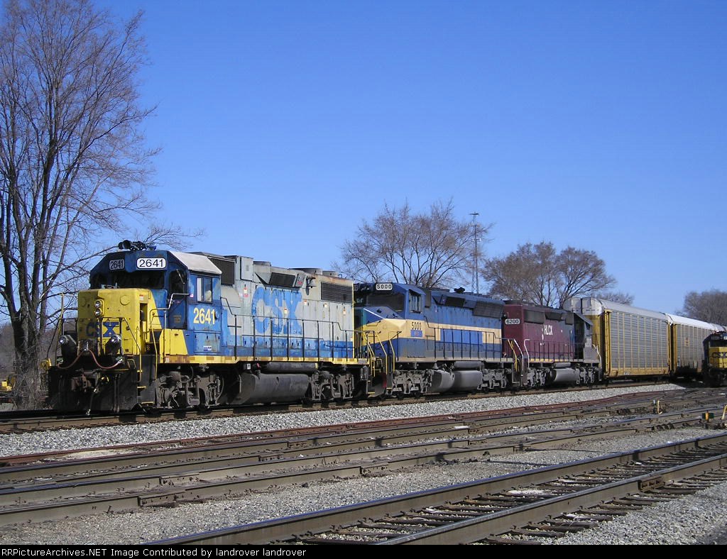CSXT 2641 On CSX Q 501-27 Southbound